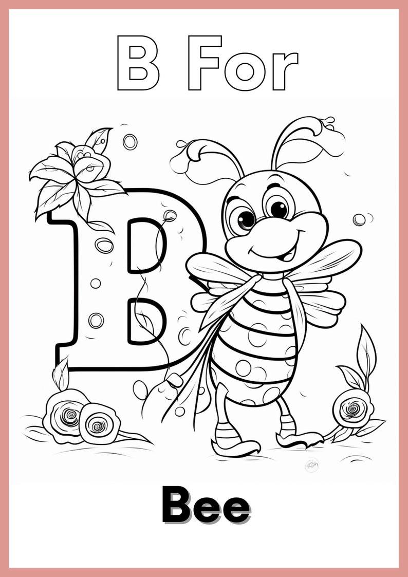 Fun and Educational Coloring Pages for Kids, Alphabet Coloring Pages ...