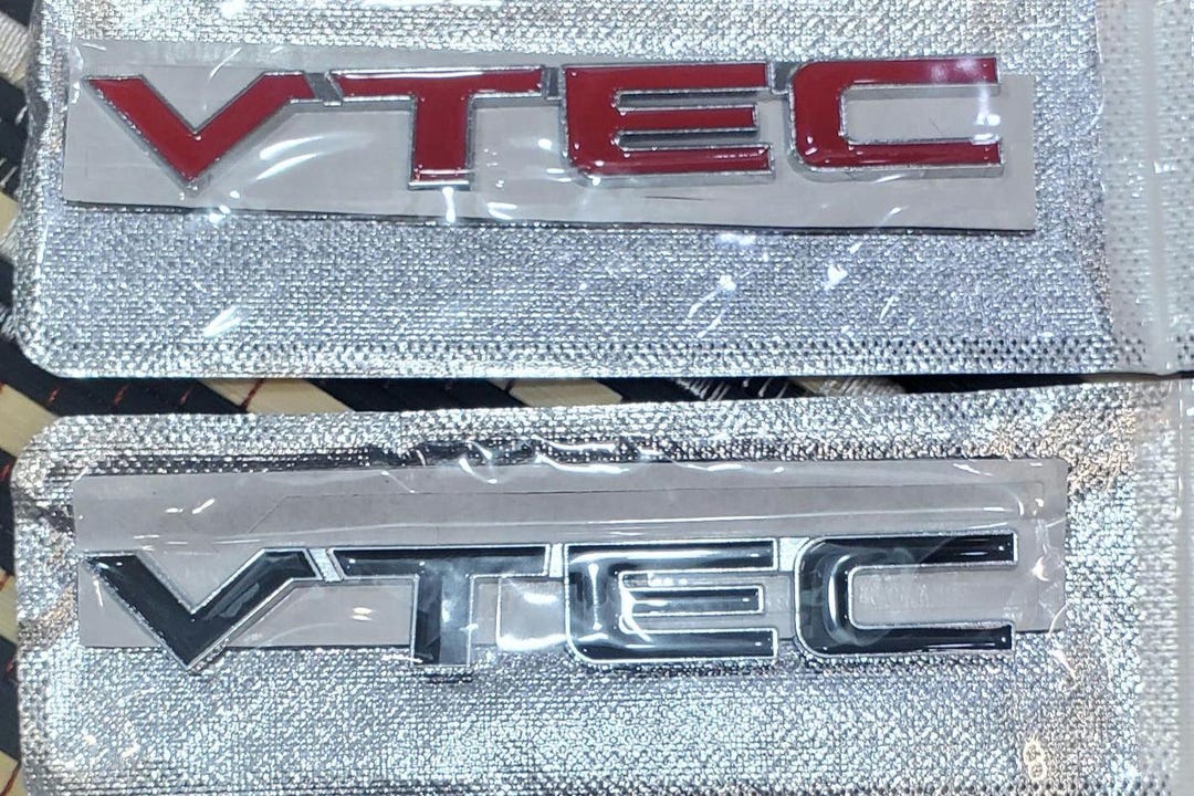 Vtec Emblem for Cars Logo Badges - Etsy