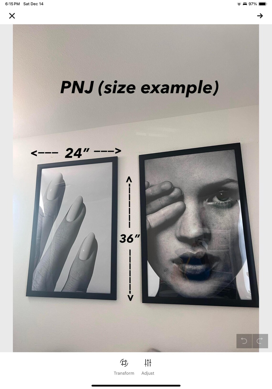 Kelly F1 Wag Poster Room Decor | PNJ 24x36” & 16x20” Digital Print Art ...