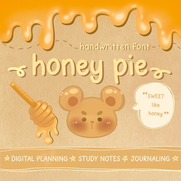 Kawaii Handwriting Font - Etsy