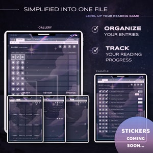 Manga Journal Digital, Webtoon Reading Tracker, Manhwa Planner, Manga ...