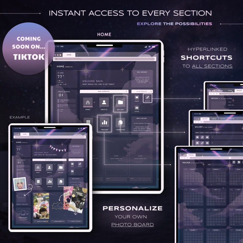 Manga Journal Digital, Webtoon Reading Tracker, Manhwa Planner, Manga ...