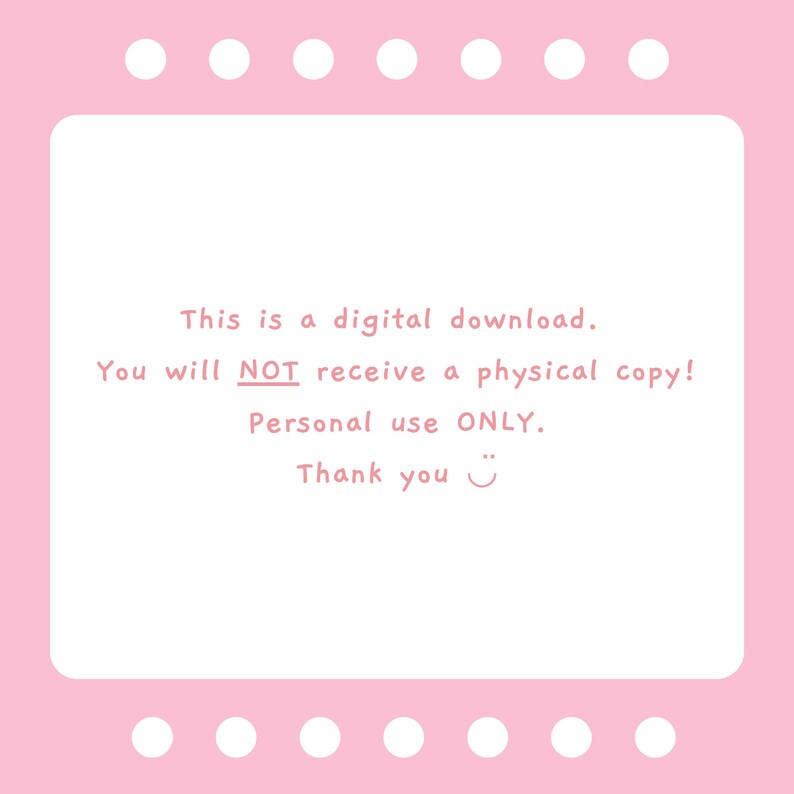Strawberry Monthly Calendar, Kawaii Stationery (digital Download) - Etsy