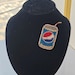 Pepsi-inspired Beaded Brooches and Pins | Pepsi Bottle Beaded Brooch ...