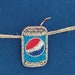 Pepsi-inspired Beaded Brooches and Pins | Pepsi Bottle Beaded Brooch ...