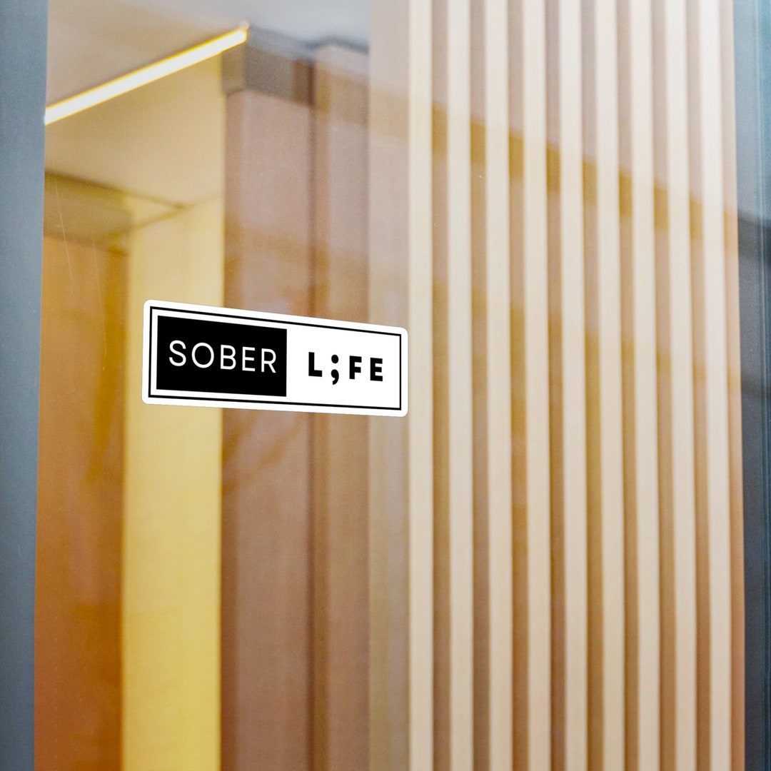 Sober Life Sticker, Sobriety Sticker Gift - Etsy