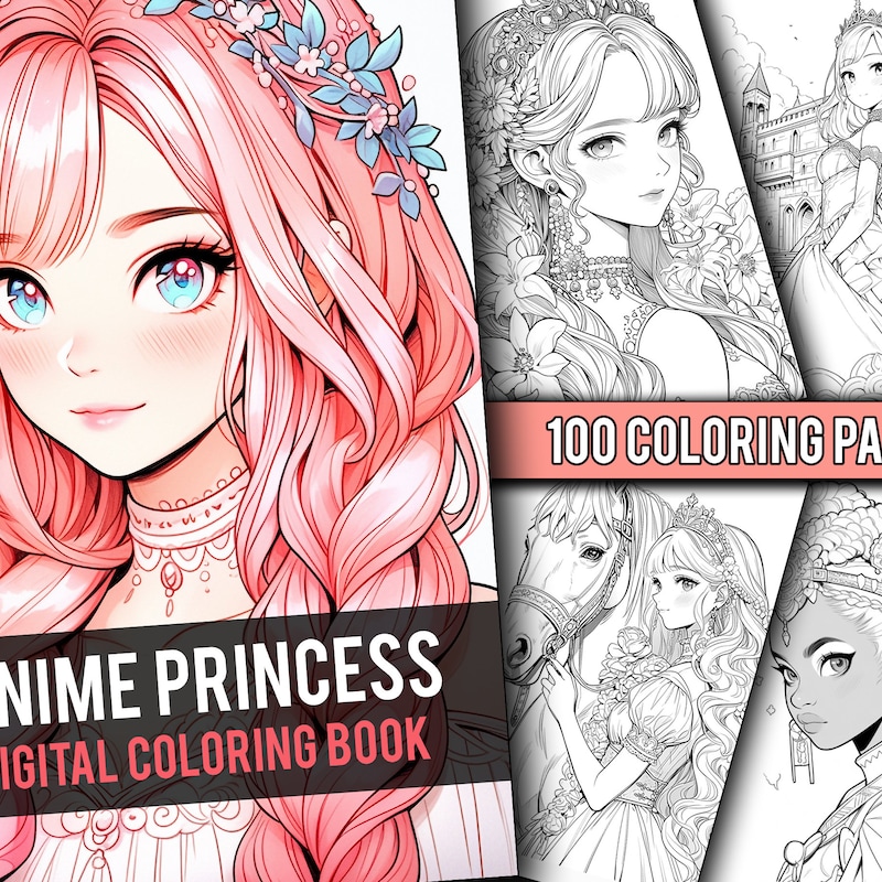 Anime Princess Manga - Etsy UK