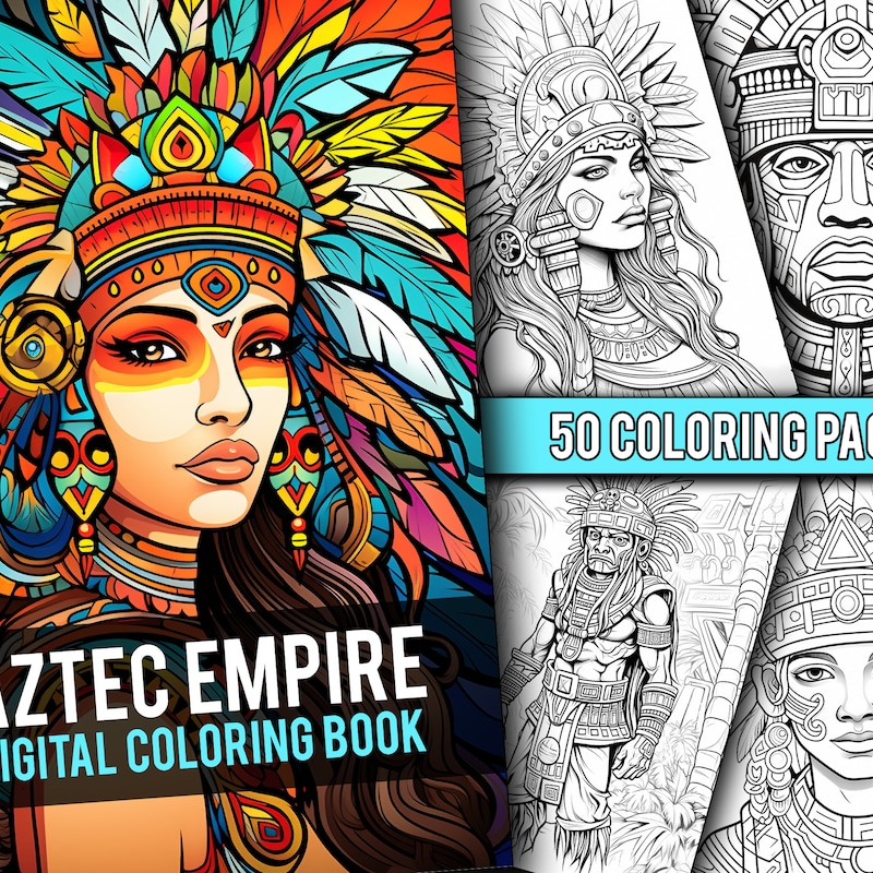 Mexican Culture Coloring - Etsy UK