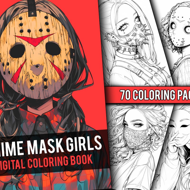 Anime Mask - Etsy