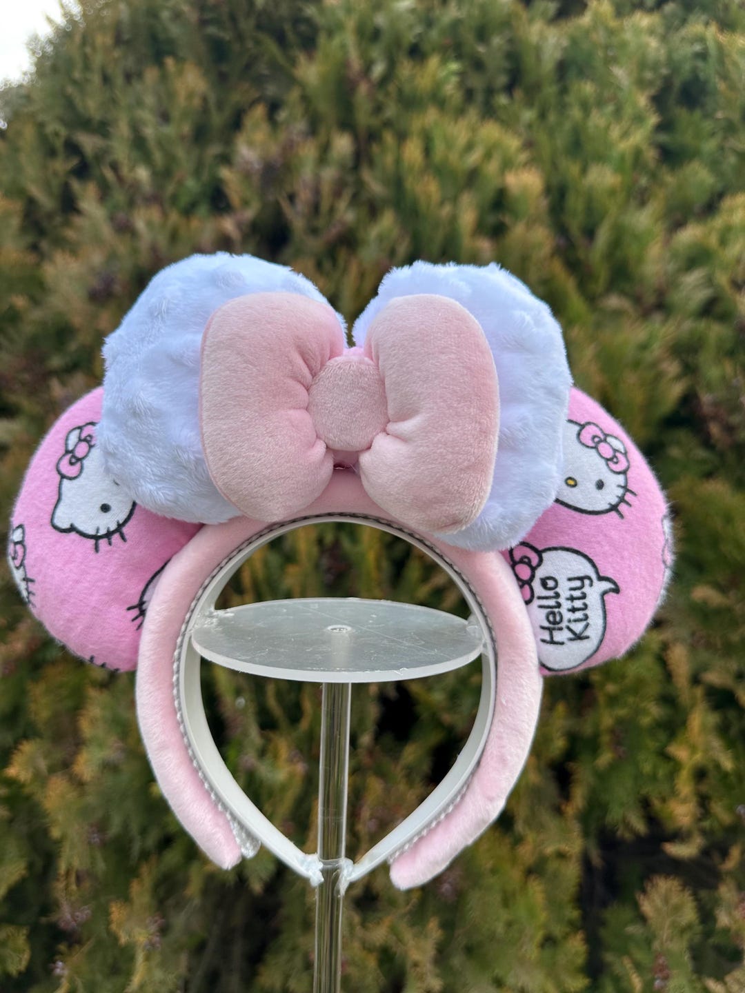 Hello Kitty Disney Ears Cute & Sparkly Mouse Ears Headband for Disney ...