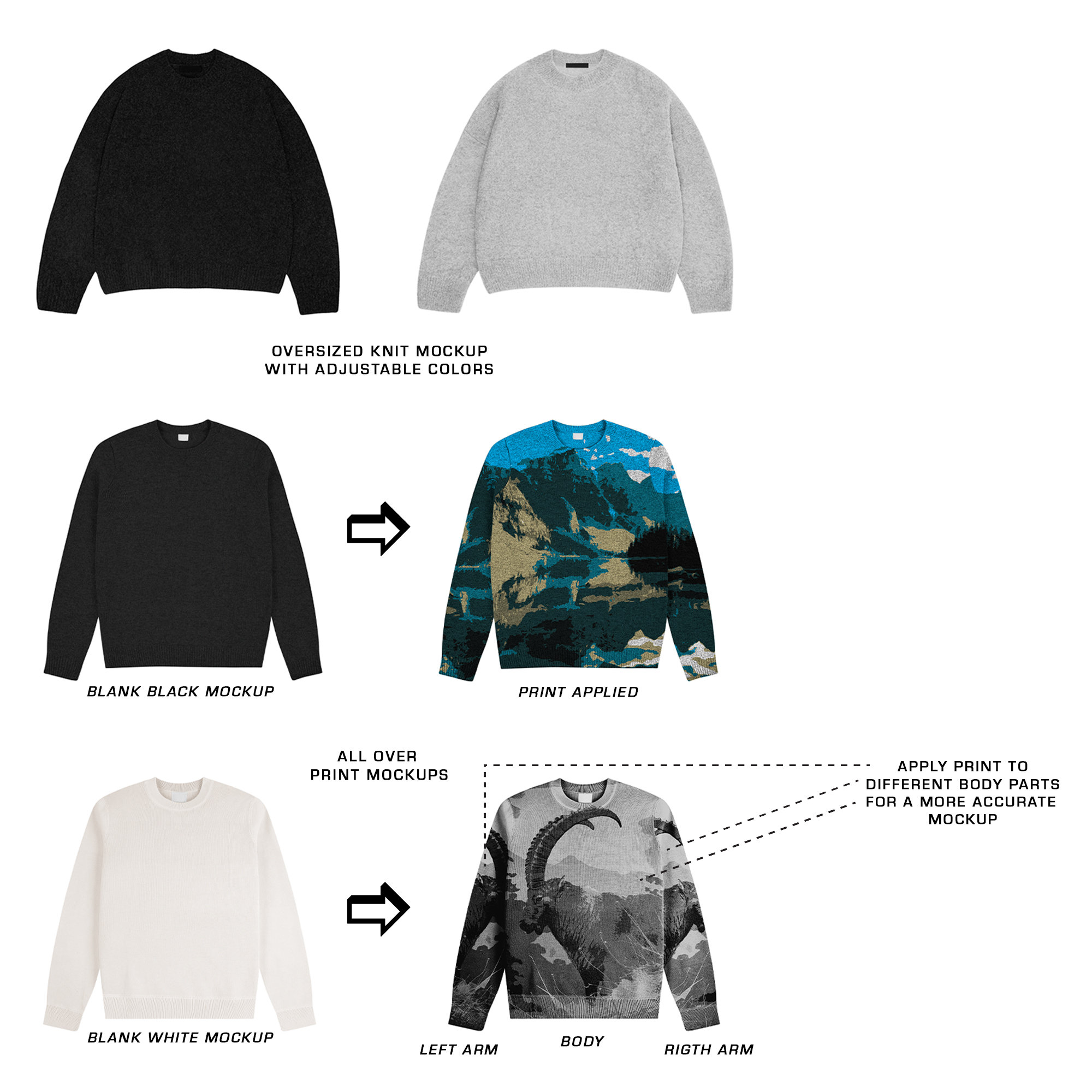 Xavier Graphics - Mega Streetwear Mockup Package 1.0 - Etsy