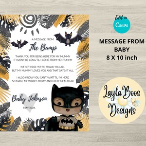 African American Bat Boy Baby Shower Invitation Bundle (digital ...