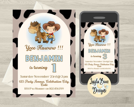 Bull S Eye Birthday Invitation Boo Tiful Baby 1st Birthday
