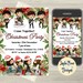 Beatles Christmas Invitation, Festive Rock Band Christmas Invite ...
