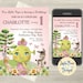 Girls Shrek 1st Birthday Invitation: Fairytale Invite (digital Template ...