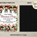 Beatles Christmas Invitation, Festive Rock Band Christmas Invite ...