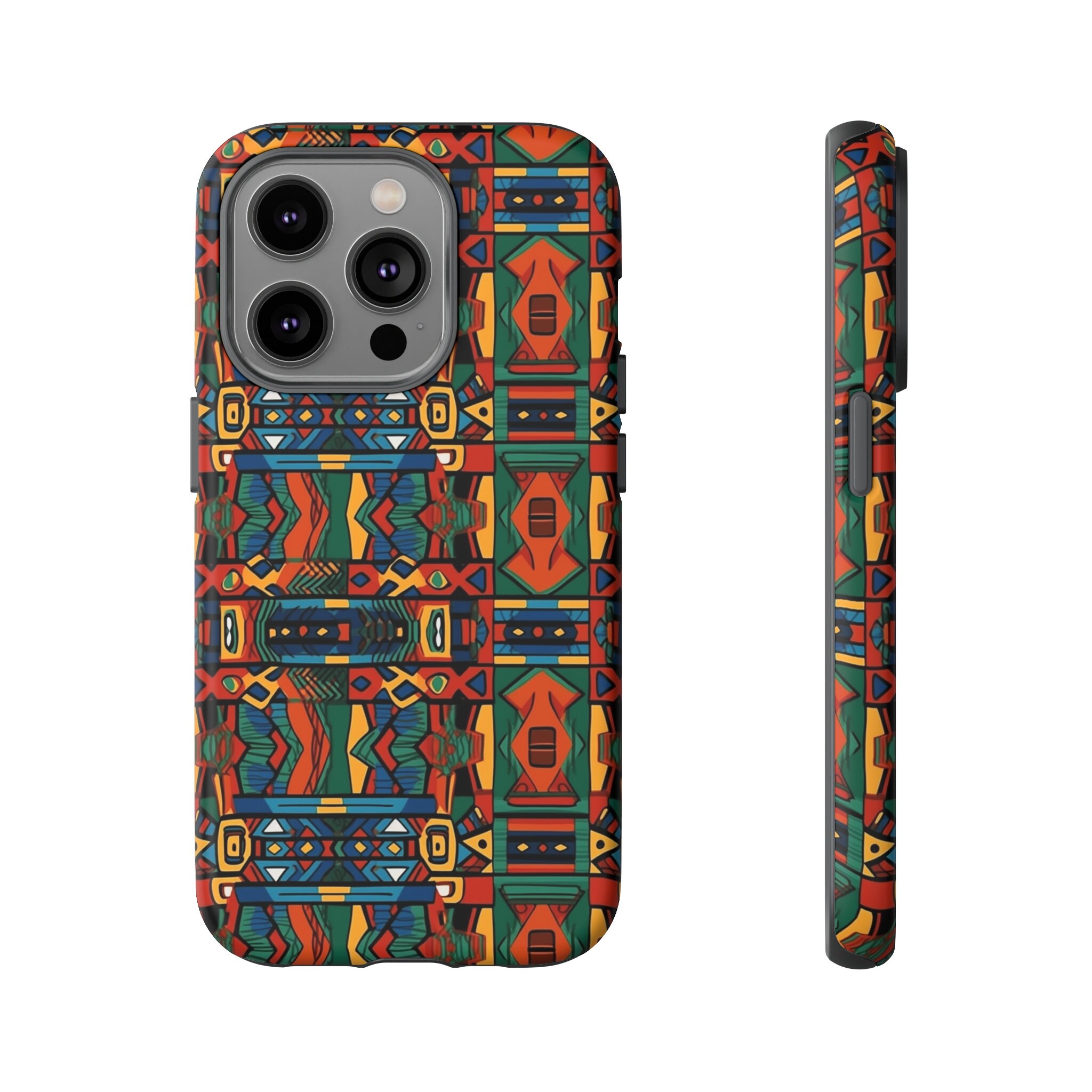 Vibrant Ndebele African Art Patterns Phone Case Embrace the Ndebele ...
