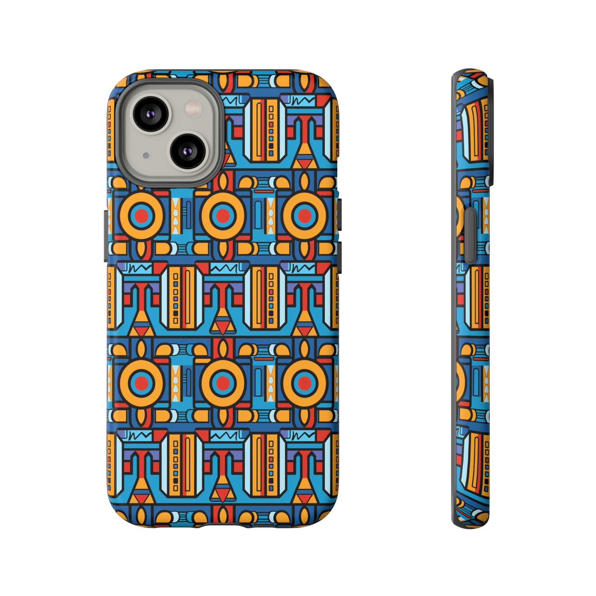 Vibrant Ndebele African Art Patterns Phone Case Embrace the Ndebele ...