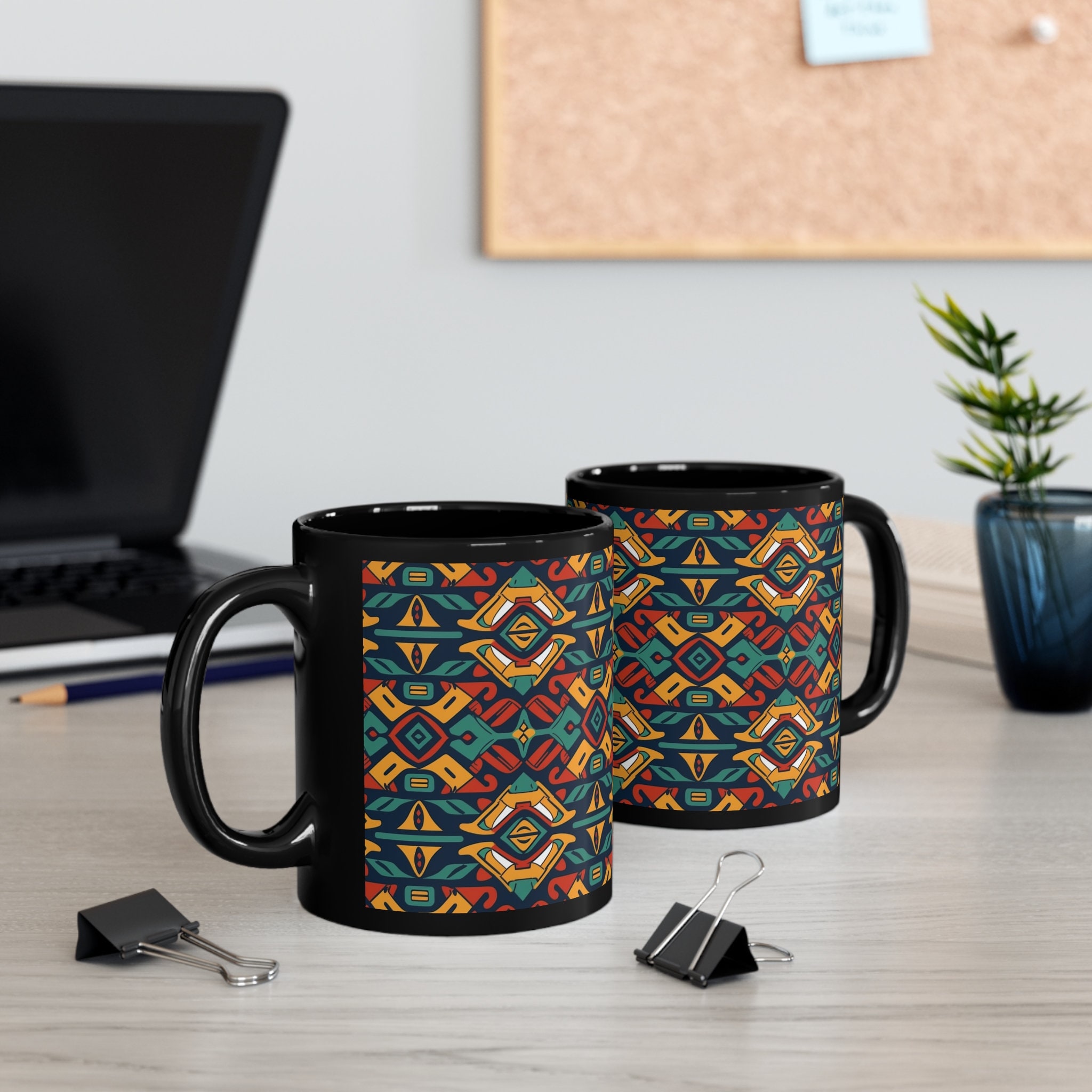 Introducing the Ethiopian Art Mug by Majestic Sips - a Captivating ...
