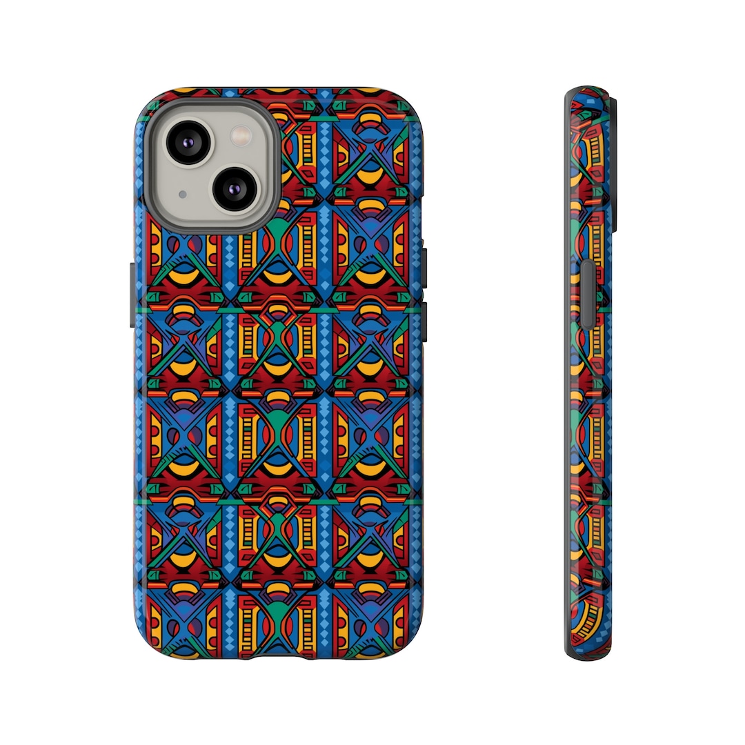 Vibrant Ndebele African Art Patterns Phone Case Embrace the - Etsy