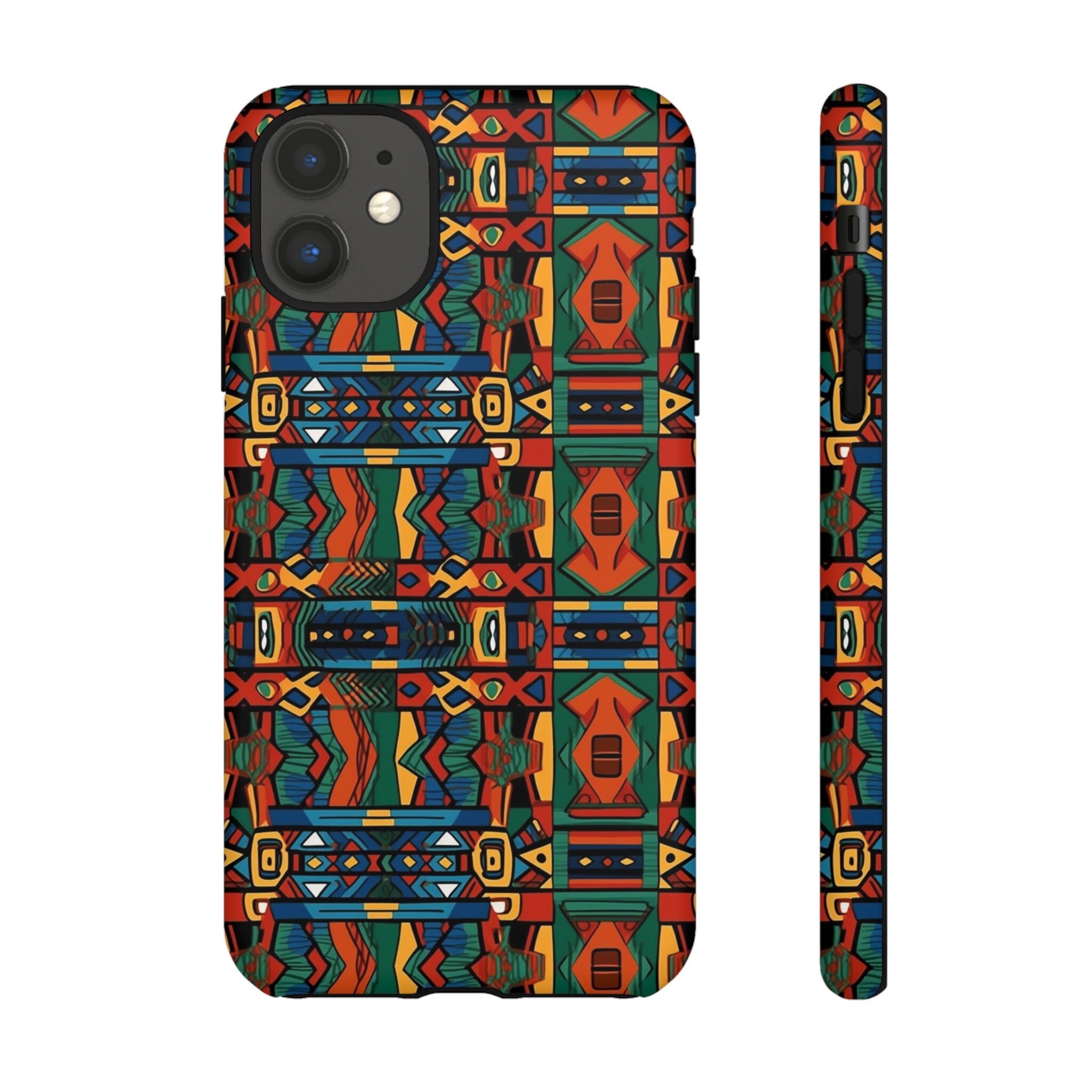 Vibrant Ndebele African Art Patterns Phone Case Embrace the Ndebele ...