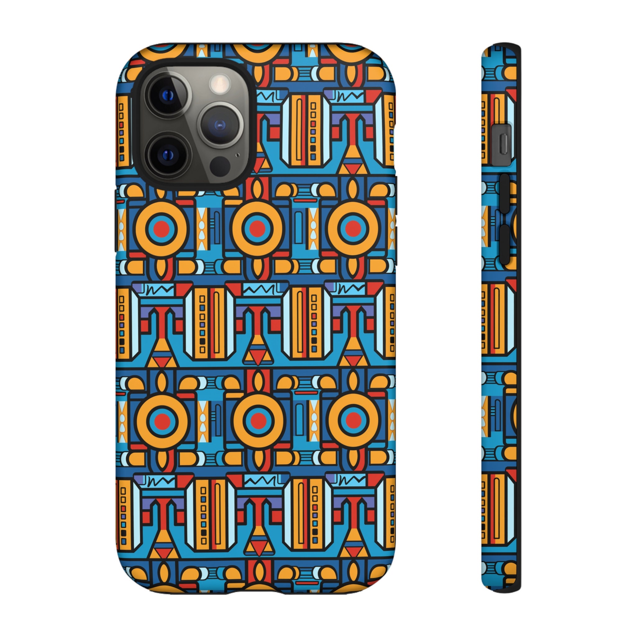 Vibrant Ndebele African Art Patterns Phone Case Embrace the Ndebele ...