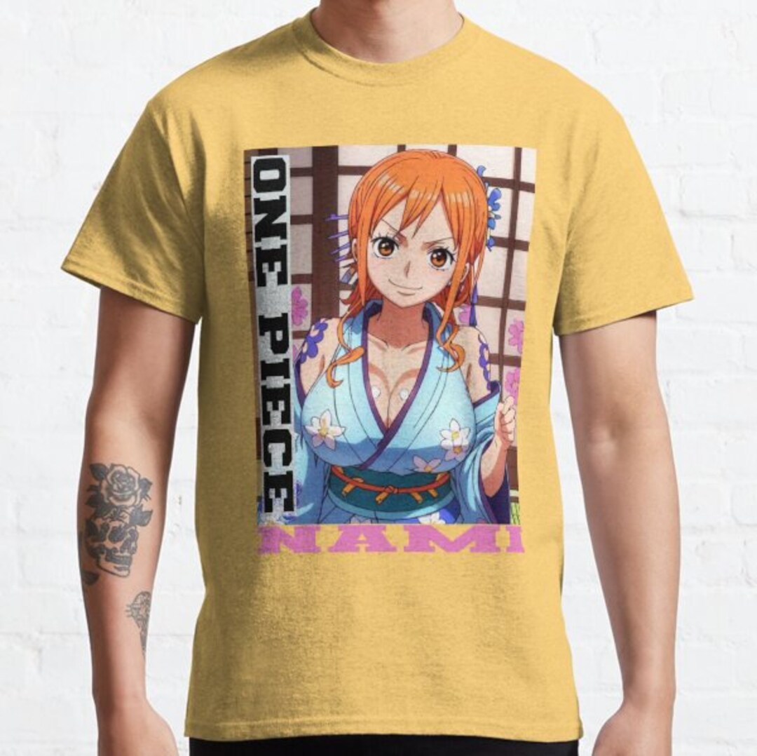 Nami One Piece Shirt Anime Girls Tshirt Anime Lover Gift - Etsy