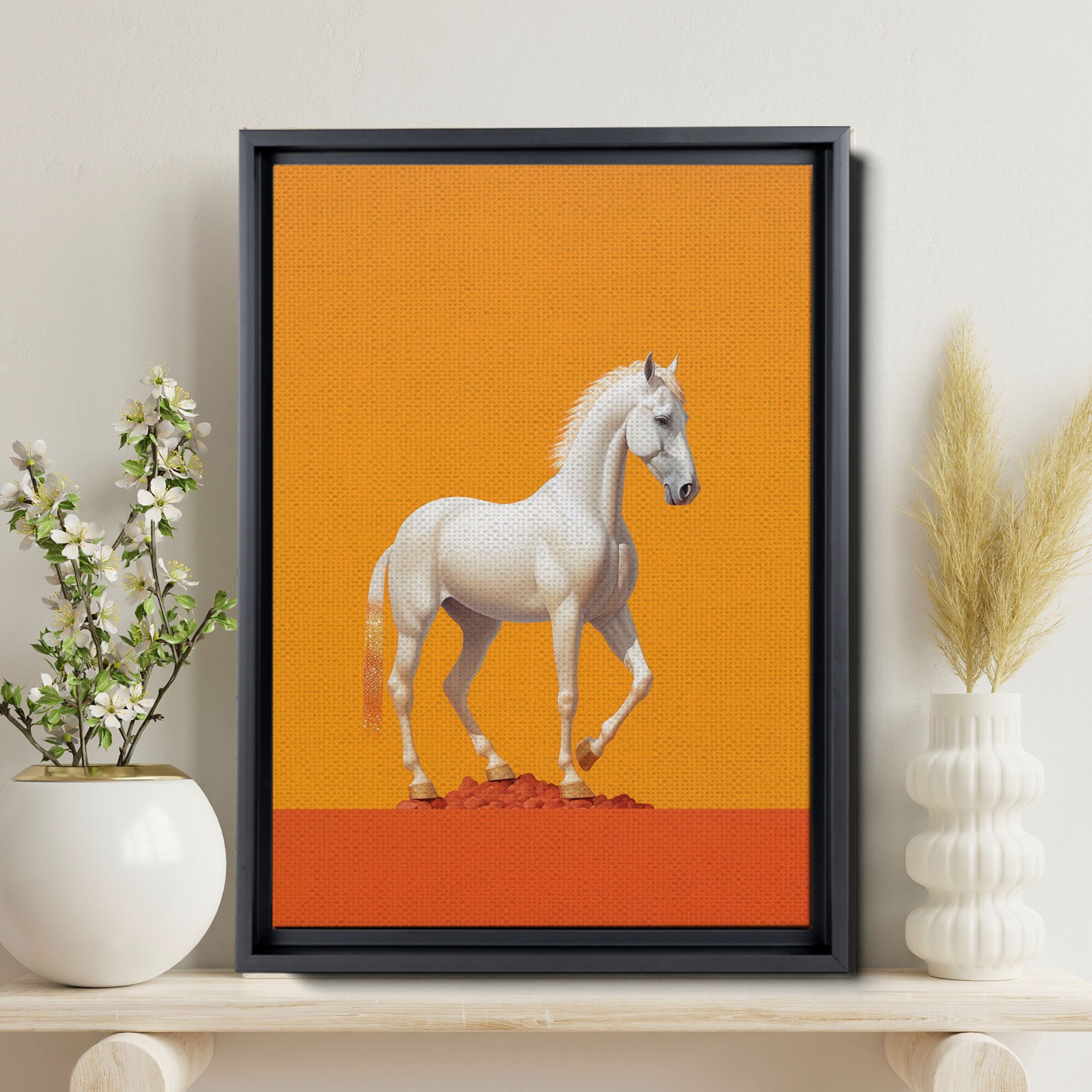 Orange Horse Logo