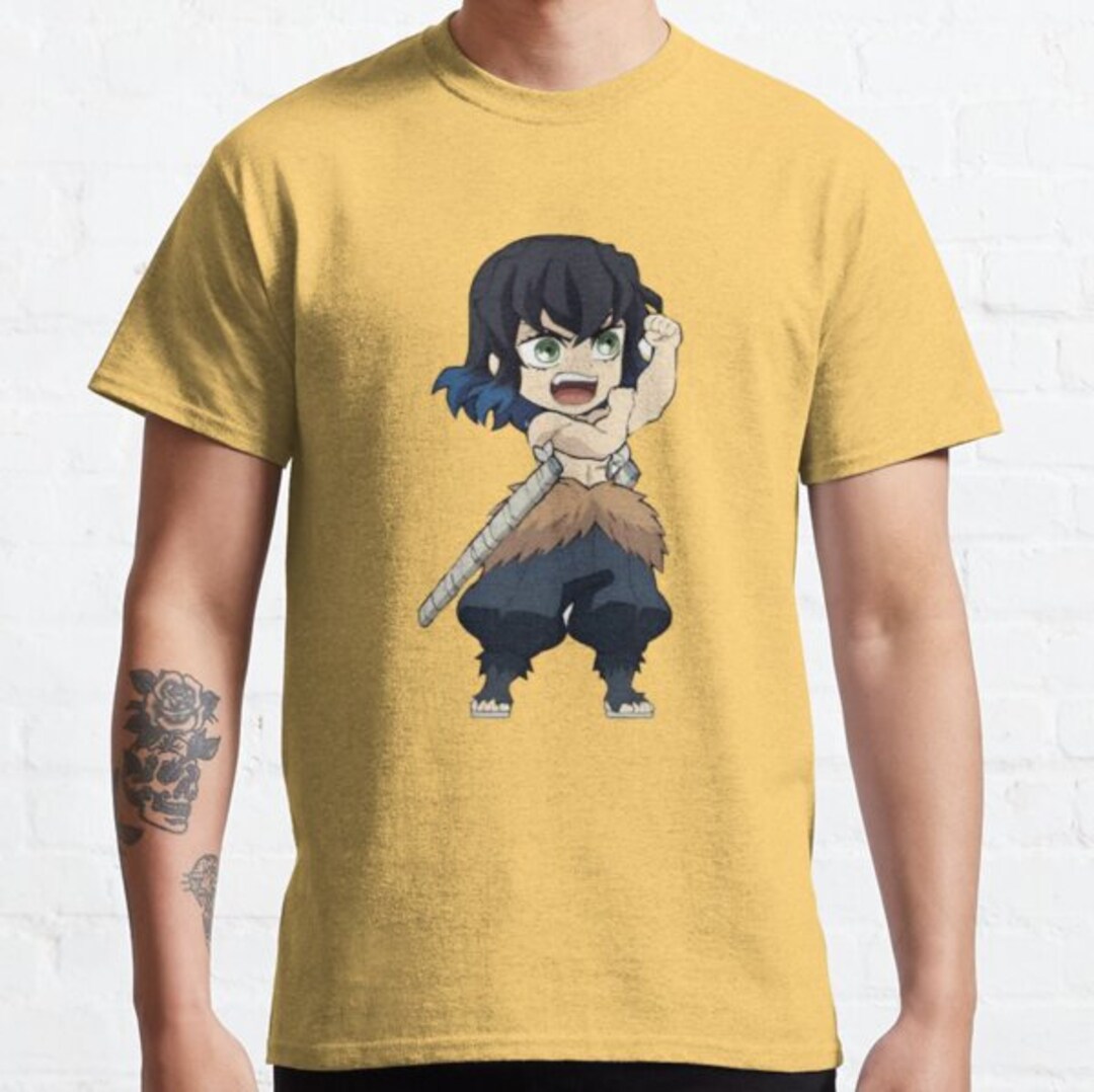 INOSUKE Shirt Inosuke Cute Shirt Inosuke Anime Tee Anime - Etsy