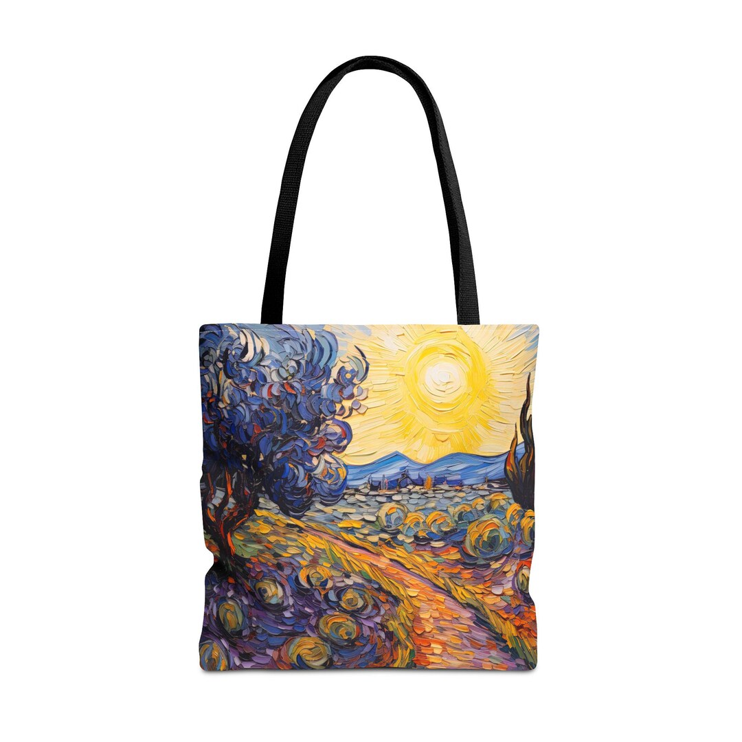 Tote Bag Inspired by Vincent Van Gogh, Post Impressionism, Artistic ...