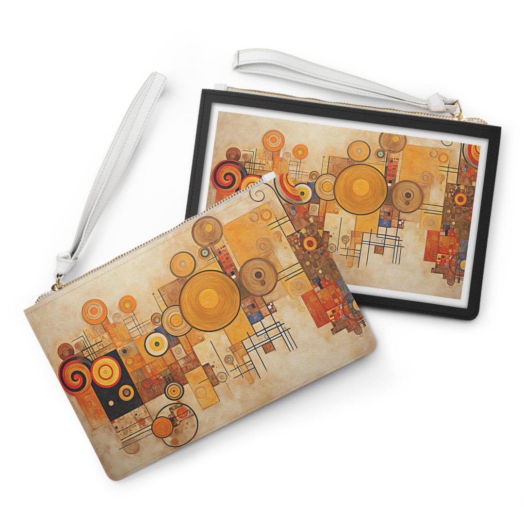 Vienna Secession Clutch Bag Inspired by Gustav Klimt, Symbolism Fashion ...