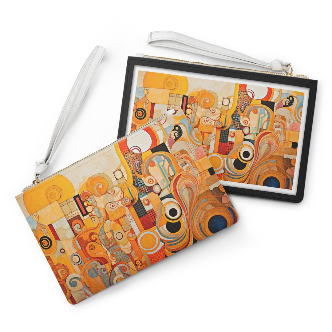 Art Nouveau Clutch Bag Gustav Klimt Inspired, Belle Epoque Designer ...