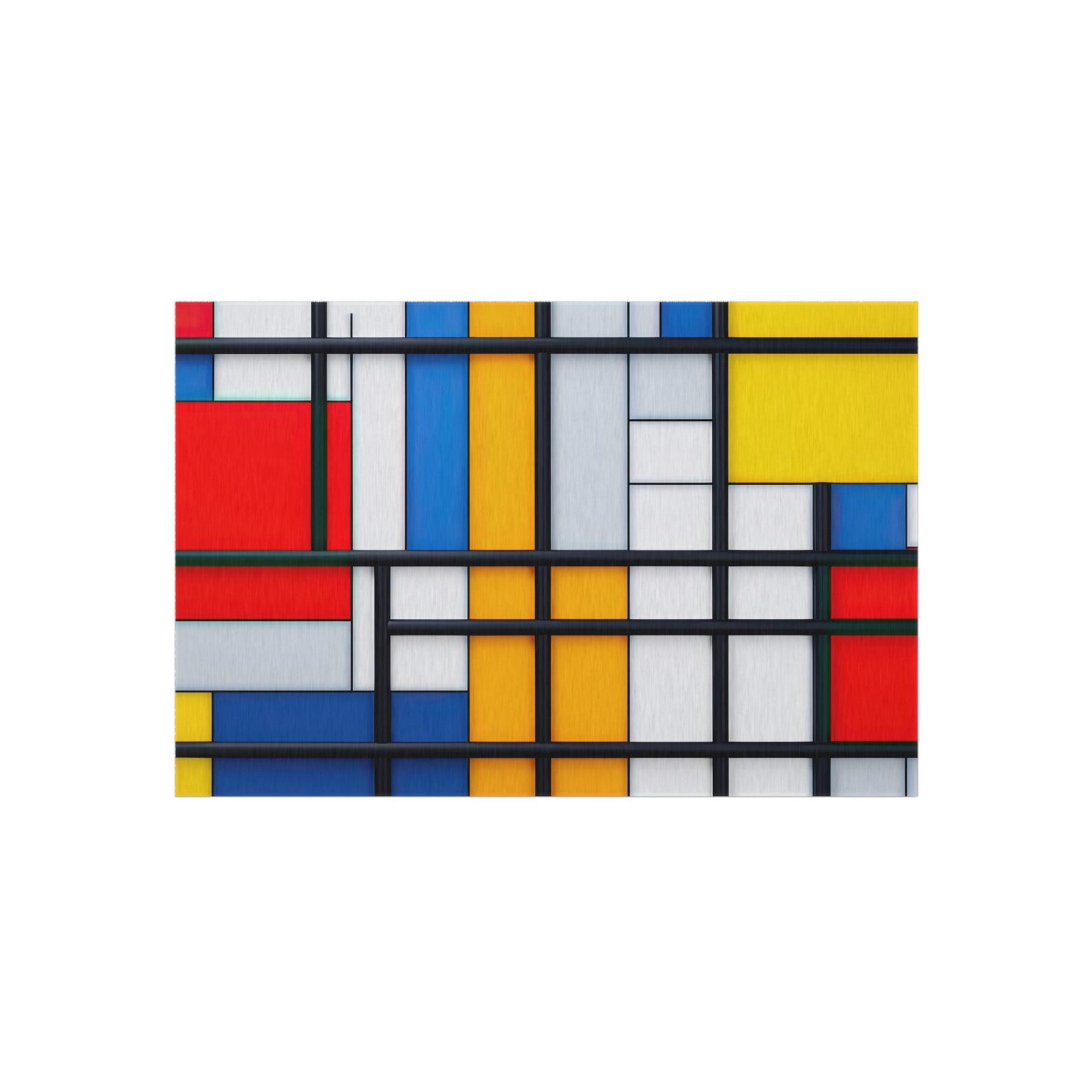 Throw Rug Inspired by Piet Mondrian, De Stijl Carpet, Neoplasticism ...