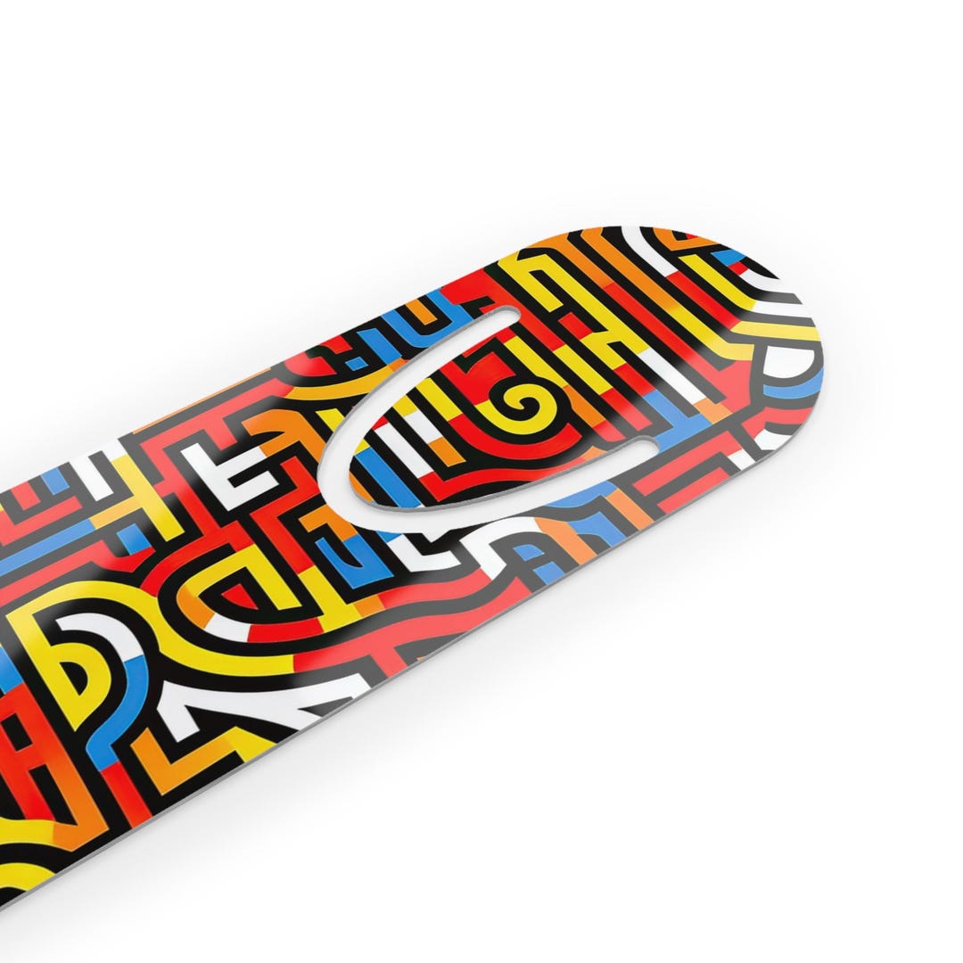 Keith Haring Inspired Bookmark, Pop Art Patterns, Graffiti Style ...