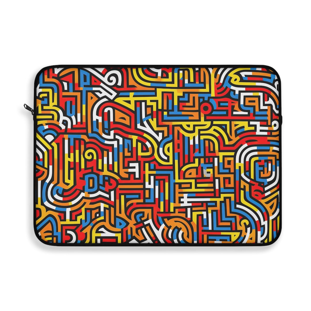 Keith Haring Laptop Sleeve Inspired, Graffiti Art MacBook Case, Pop Art ...