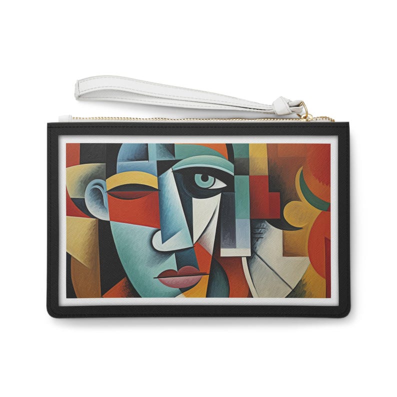Pablo Picasso Clutch Bag Inspired, Cubist Purse, Surrealism Fashion ...