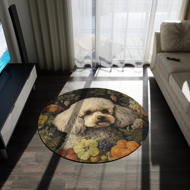 Poodle Rug - Etsy