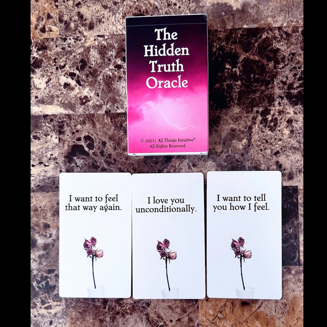 12 Oracle Card Messages From Your Person 10 Hidden Truth - Etsy