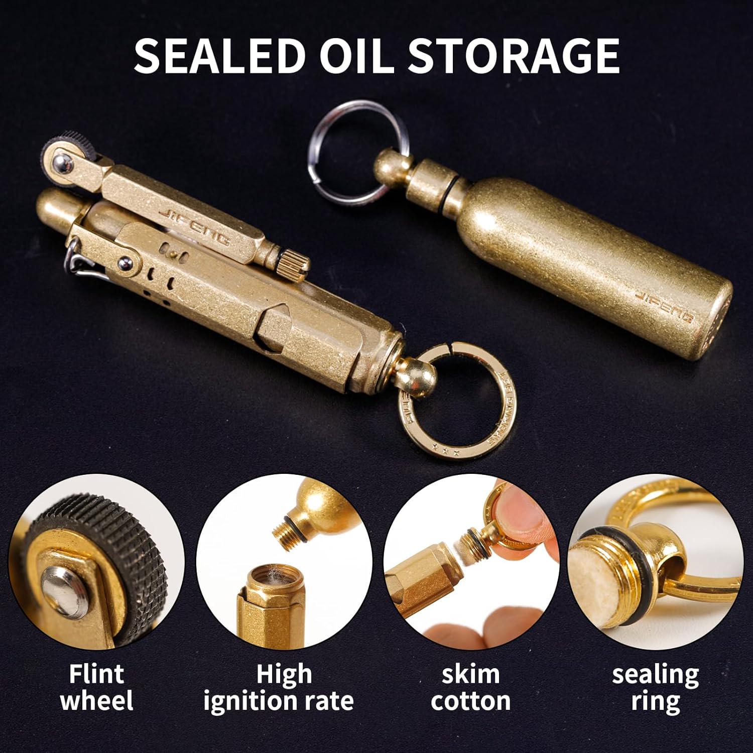 Trench Lighter WWI WWII Style Handmade Windproof Vintage Kerosene Pipe ...