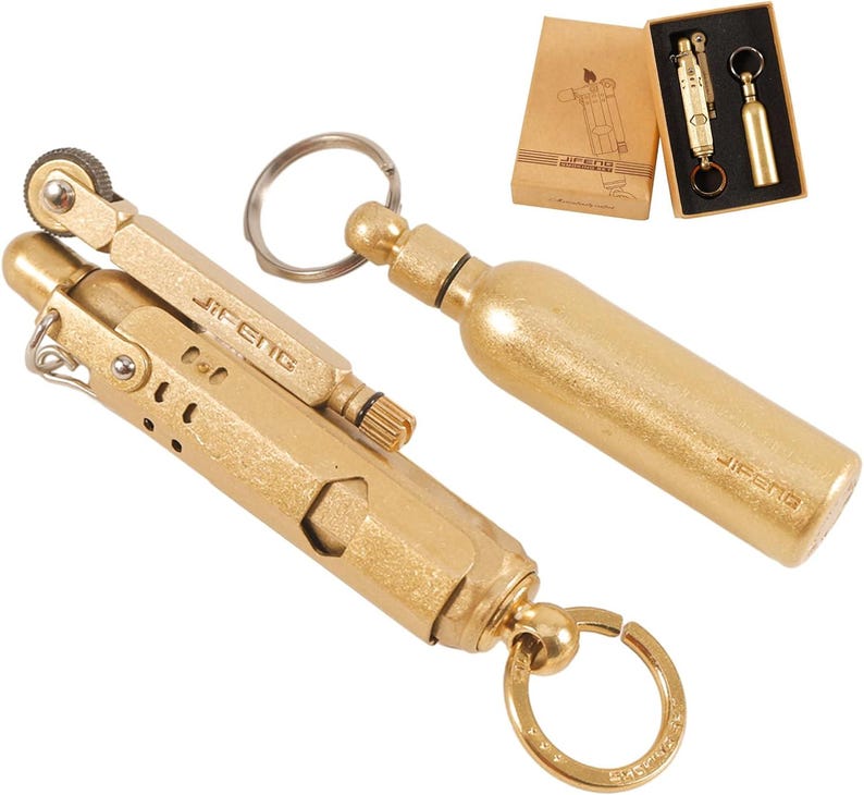 Trench Lighter WWI WWII Style Handmade Windproof Vintage Kerosene Pipe ...