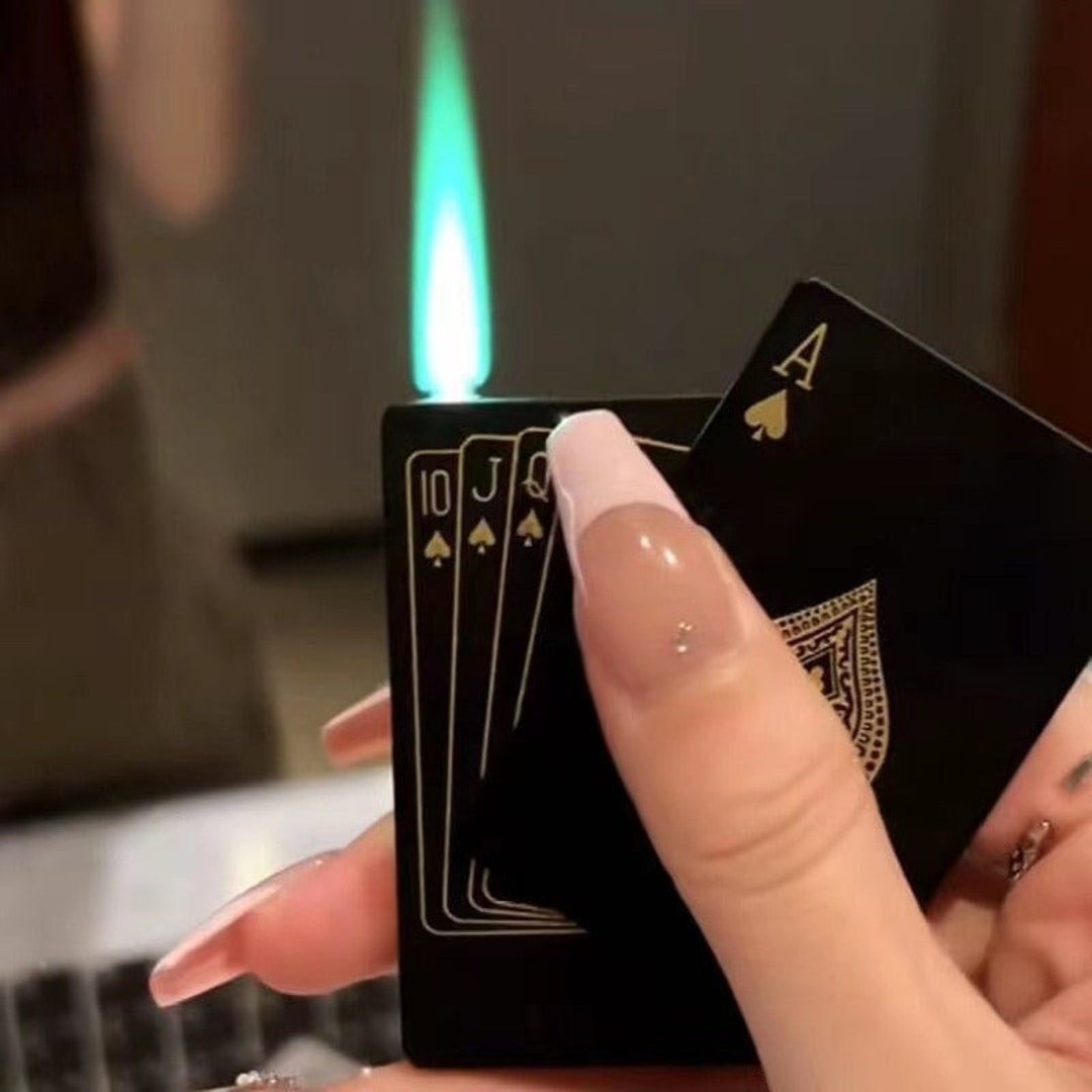 Card-shaped Lighters: Add Style to Your Flame Game - Etsy