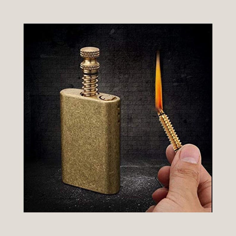 Vintage Infinity Screw Lighter - Etsy