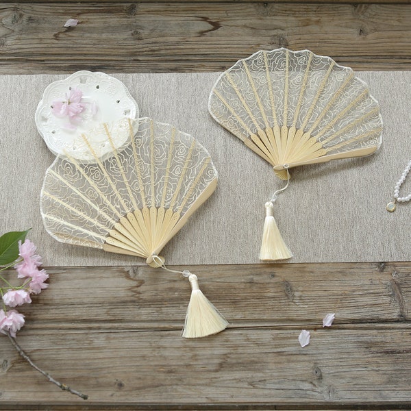 Lace Fan - Etsy