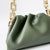 Leather Clutch Handbag Evening Bag - 100% Genuine Leather Black FREYA ...