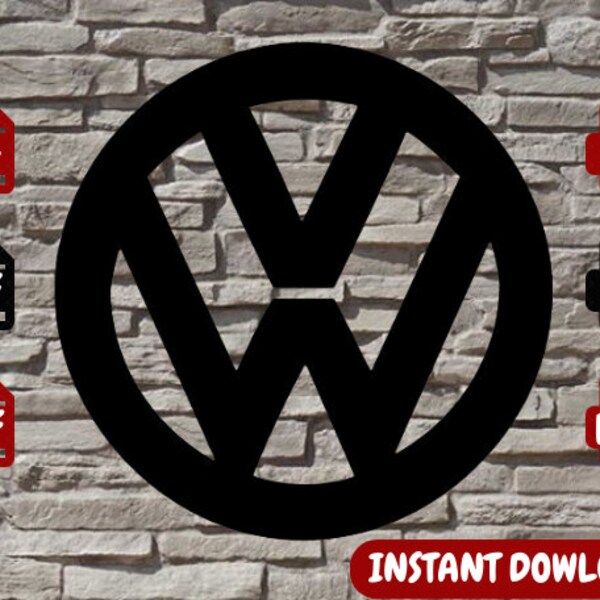 Laser cut vw logo - Etsy Österreich