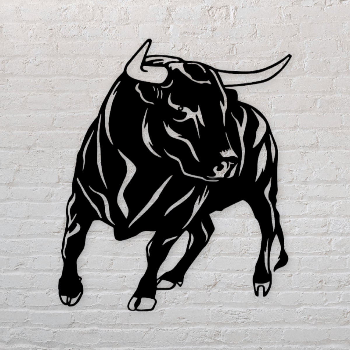 Bull Cut Svg Dxf File Laser Cut Dxf AI Eps Cdr Png Svg - Etsy Singapore