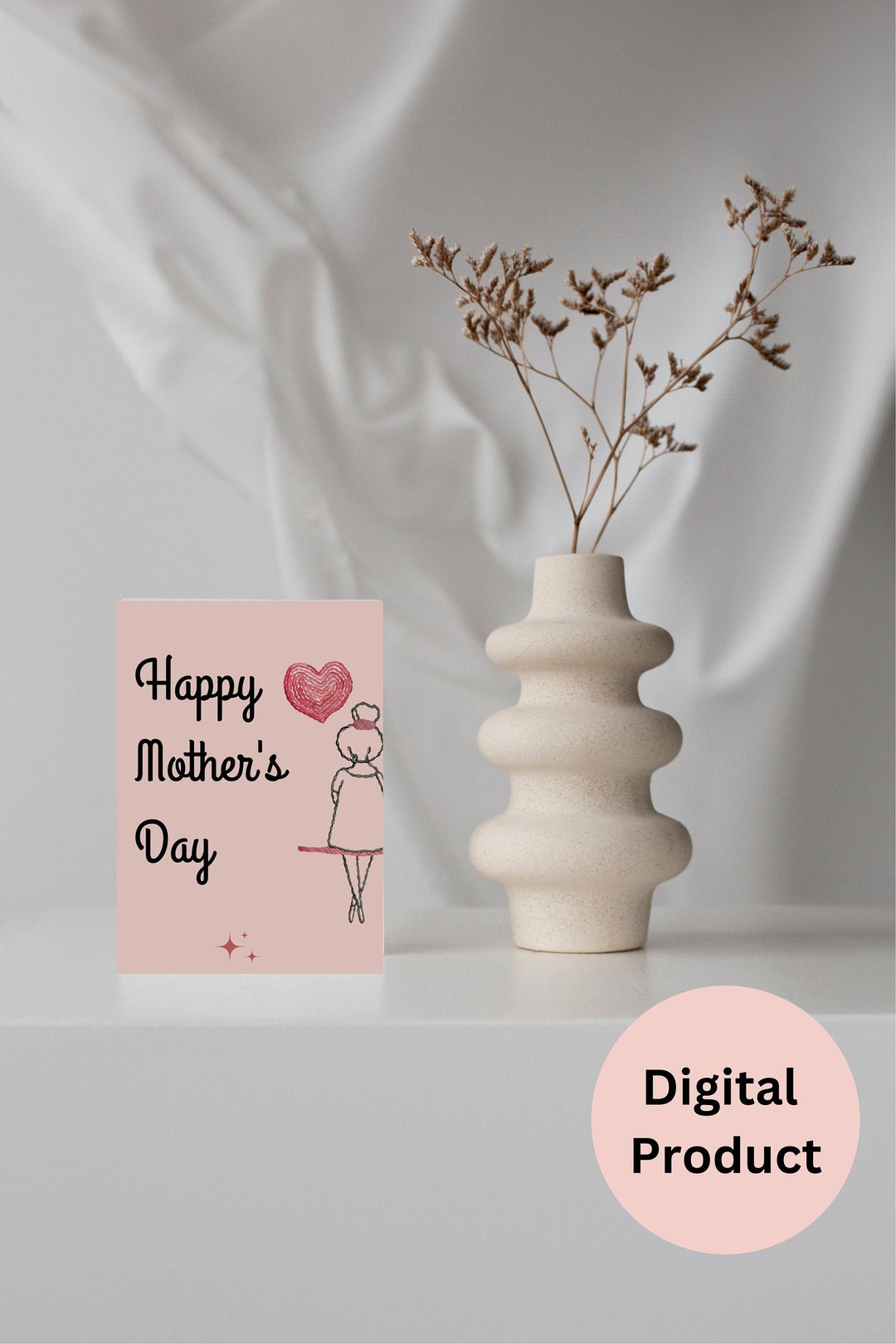 Mom, You're the Best: Printable Happy Mother's Day Card With Folding ...