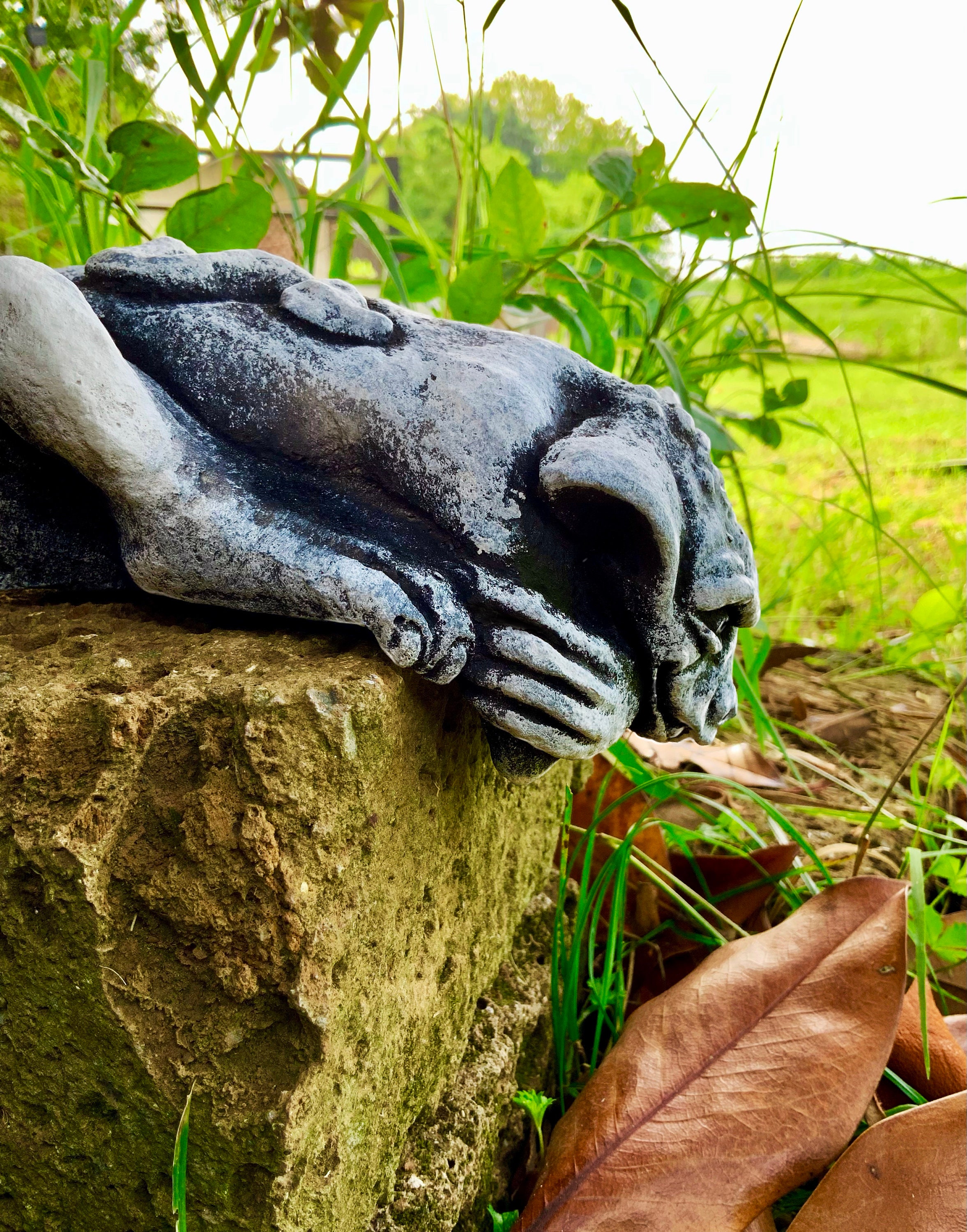Gothic Stone Gargoyle / Shelf Peeping Gremlin / Guardian Gothic ...