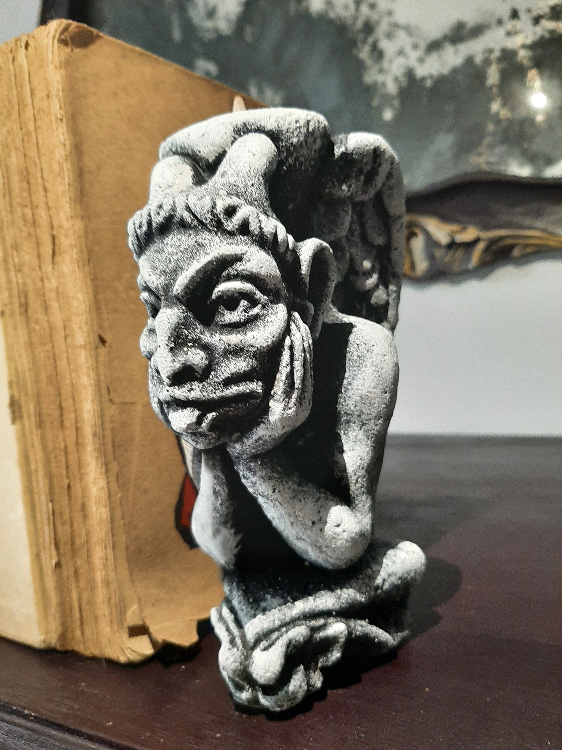 Gargoyle Candle Holder - Etsy