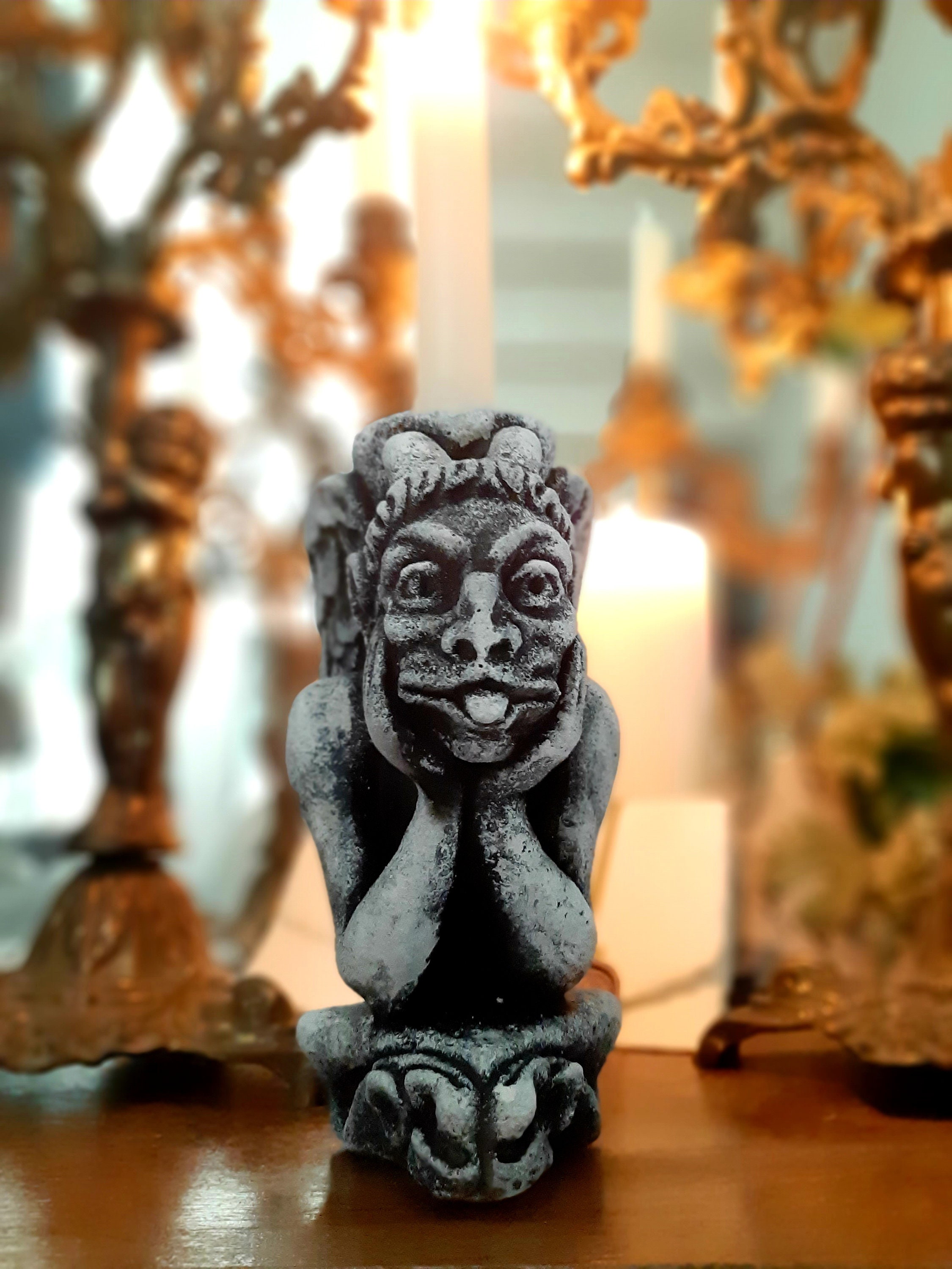 Gargoyle Candle Holder - Etsy